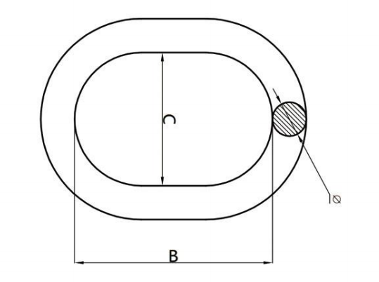 US Type G80 Rigging Master Link For Chain Sling - Buy US Type Master ...